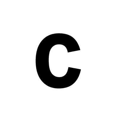 Black Letter C