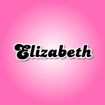 Elizabeth Name Design